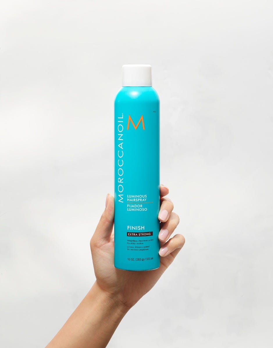 루미너스 헤어스프레이 엑스트라 스트롱 Moroccanoil